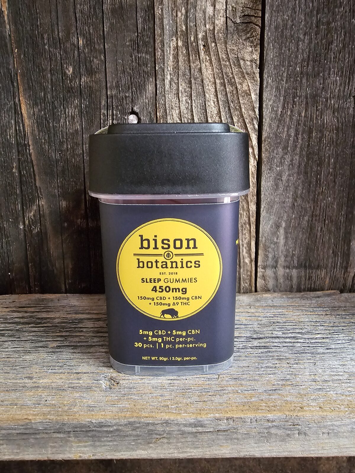 CBD + CBN Night-Time Gummies (30 Count) – Bison Botanics